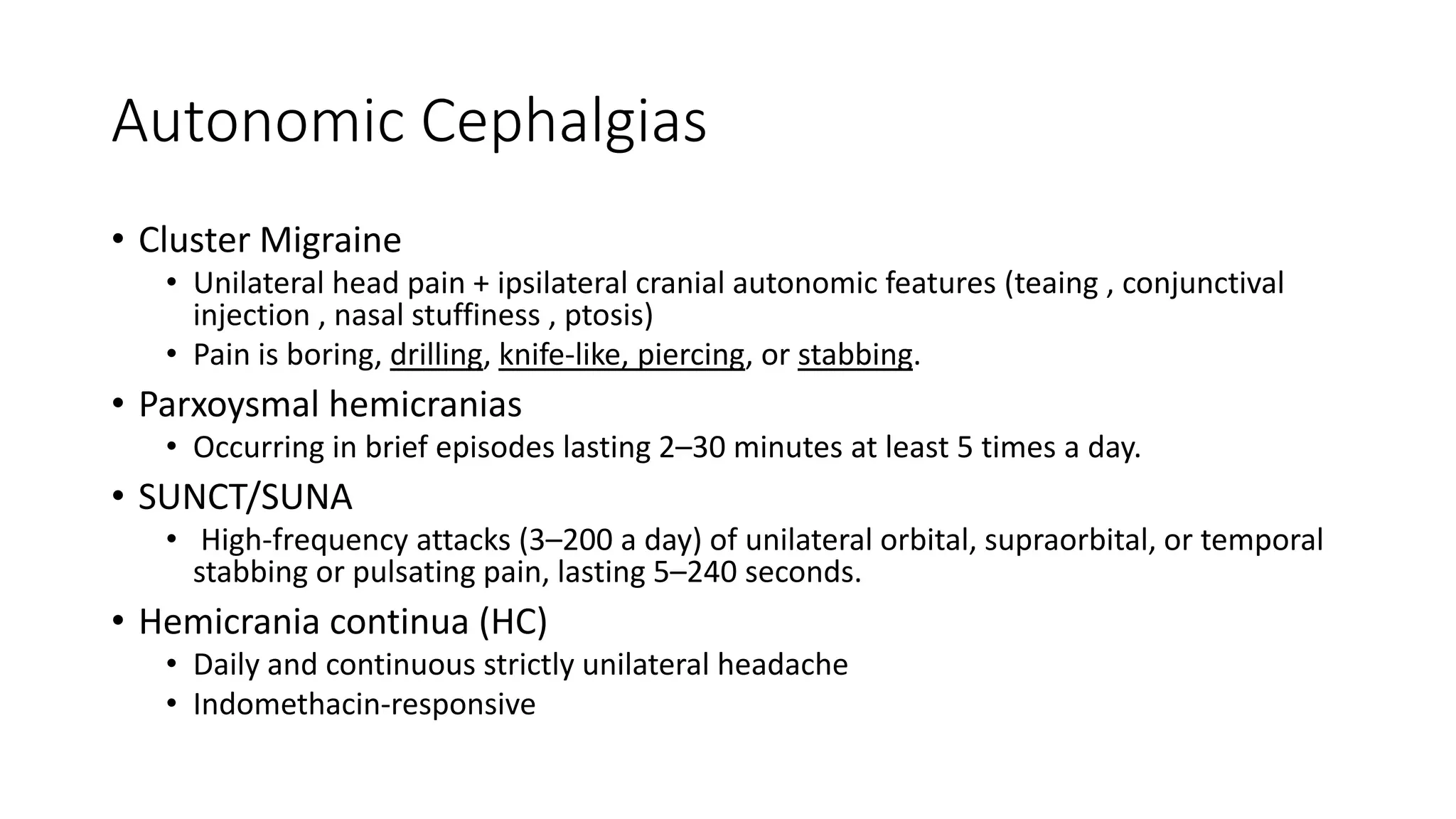 Neuro ophthalmologic causes of headache | PPTX