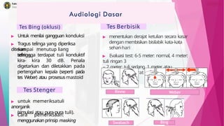 NEURO-OTOLOGI belajar mandiri keseimbangan twlinga | PPTX