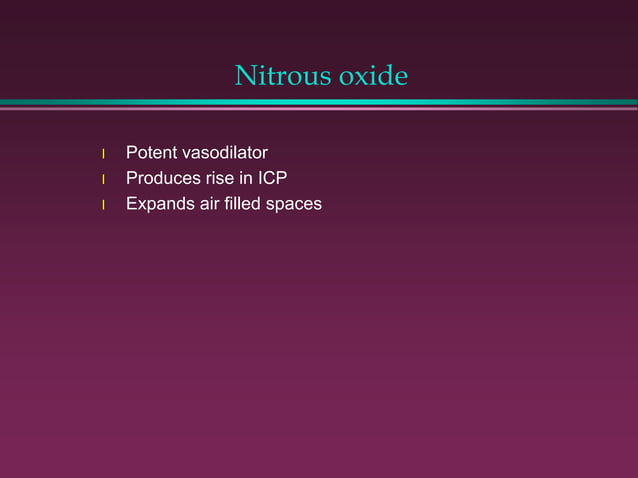 Neuro anaesthesia ppt .pptx | First Aid | Injuries