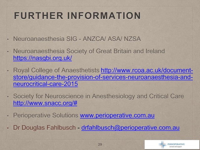 Neuroanaesthesia update | PPTX
