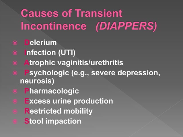 Neuroanatomical aspects of urinary incontinence | PPTX | Medical Health