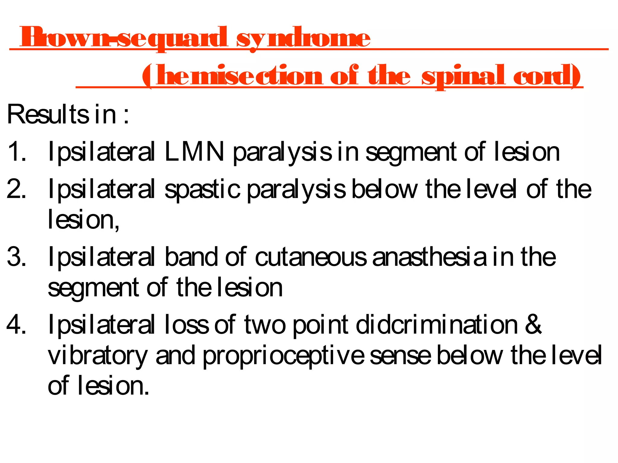 Ascending & Descending Tracts Of The Spinal Cord | PPT