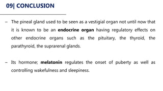 A seminar presentation on the neuroanatomy of the pineal body | PPTX