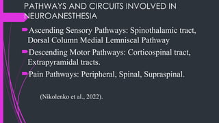 NEUROANESTHESIA in neuroscience and .pptx