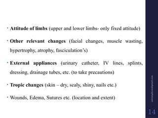 Neuro assessment for physiotherapy .PPTX