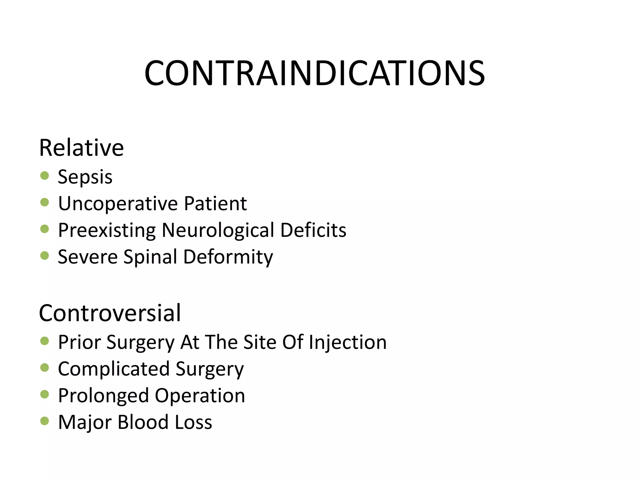 Neuraxial anesthesia | PPTX