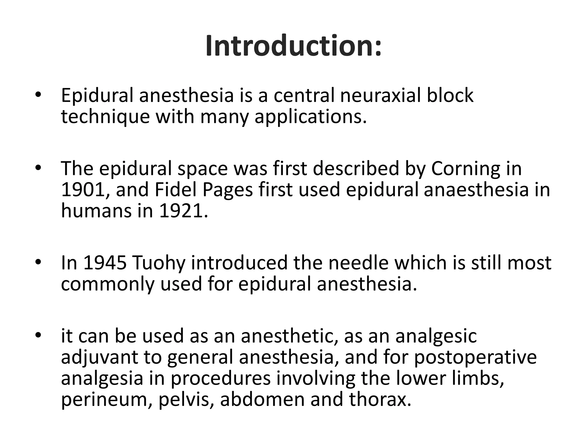 Neuraxial anesthesia | PPTX