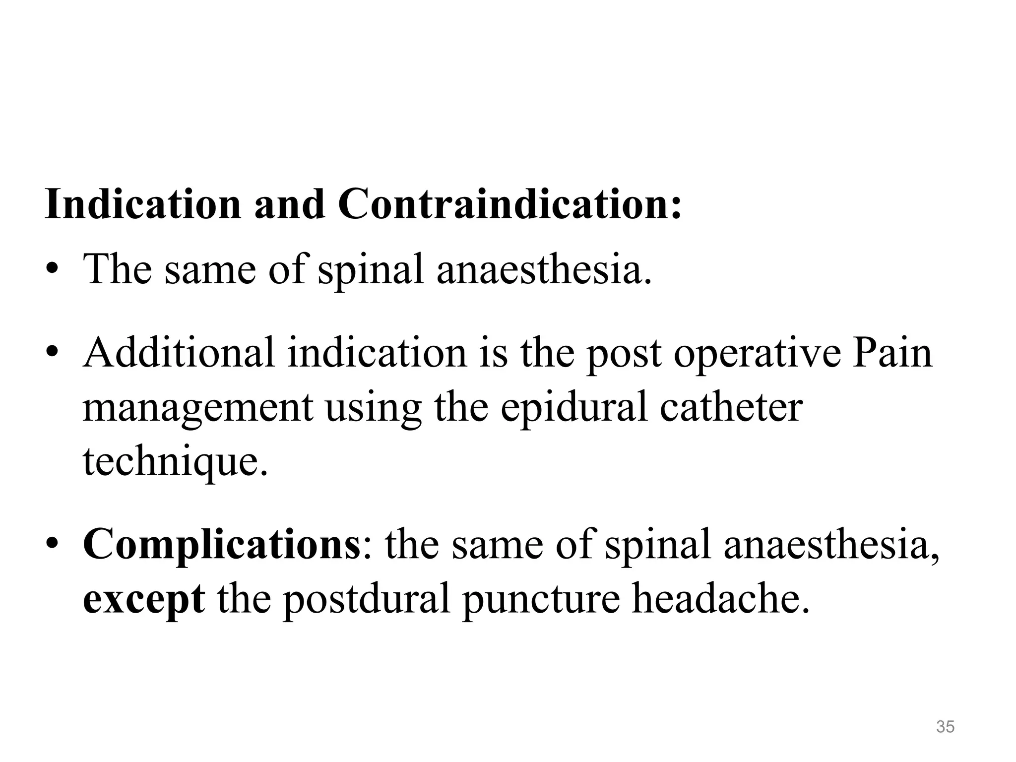 Neuraxial anesthesia | PPTX