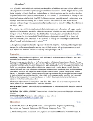 Neurobehavioral disorder associated with prenatal alcohol exposure | PDF