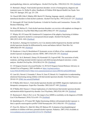 Neurobehavioral disorder associated with prenatal alcohol exposure | PDF