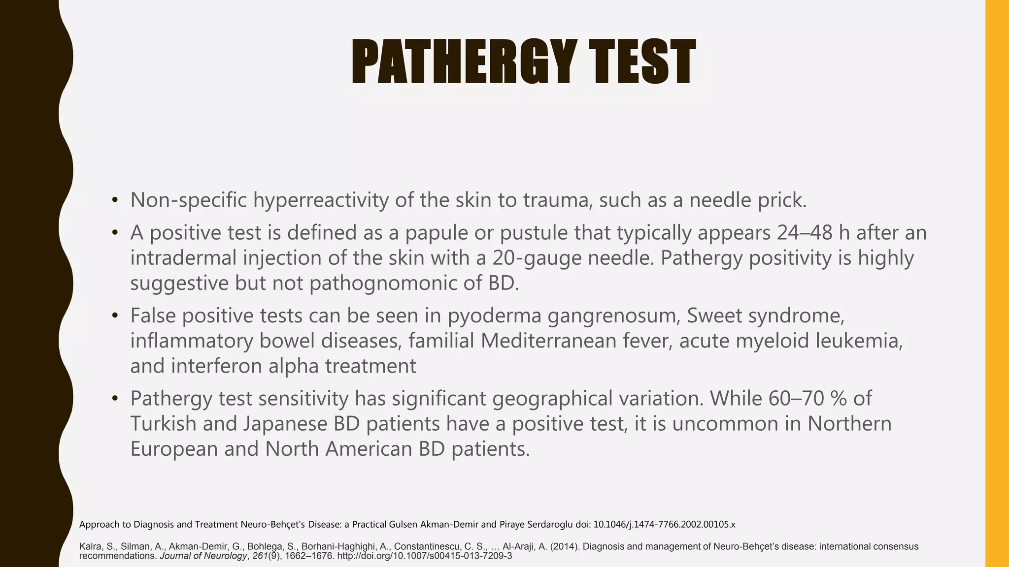 Neuro Behcet’s | PPTX