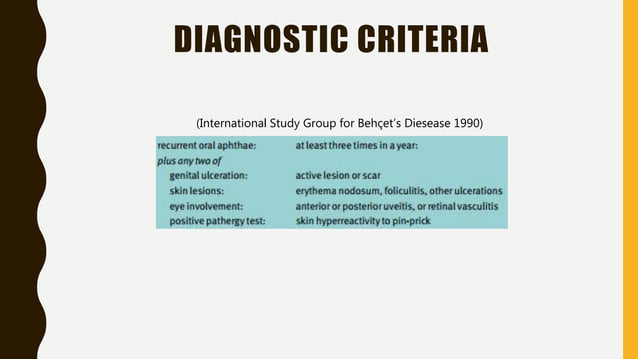 Neuro Behcet’s | PPT
