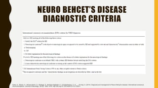 Neuro Behcet’s | PPTX