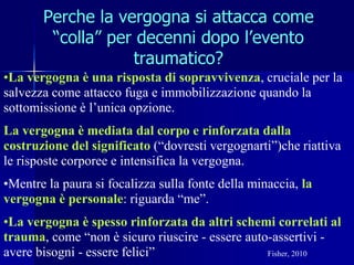 Neurobiologia della Vergogna - slide convegno Siab di Janina Fischer | PPTX