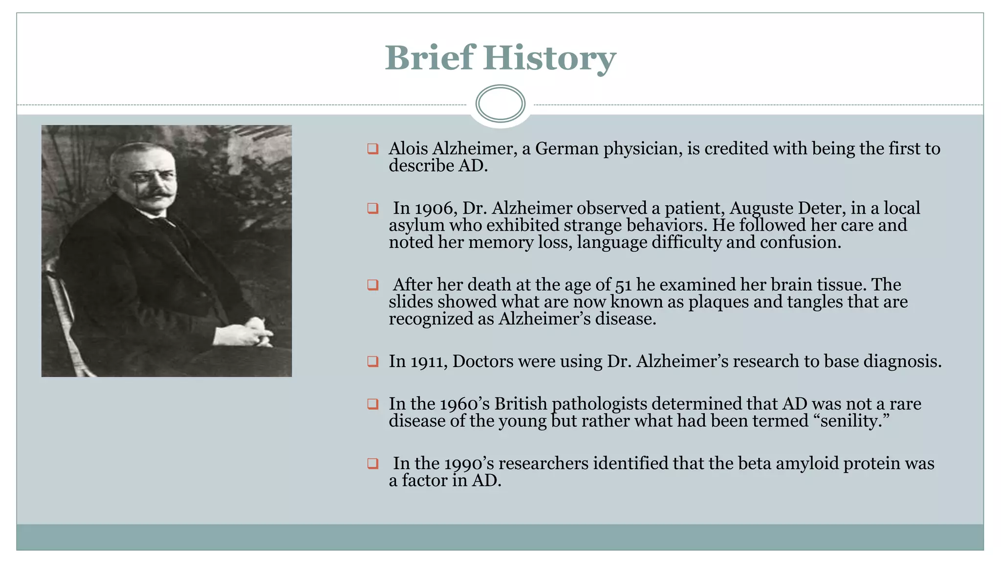 Neurobiological aspects-of-alzheimers-disease | PPTX