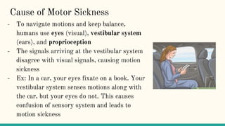 Motion Sickness | PPTX