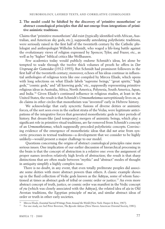 Neurobiology Layered Texts And Correlative Cosmologies — A Cross Cultural Framework For