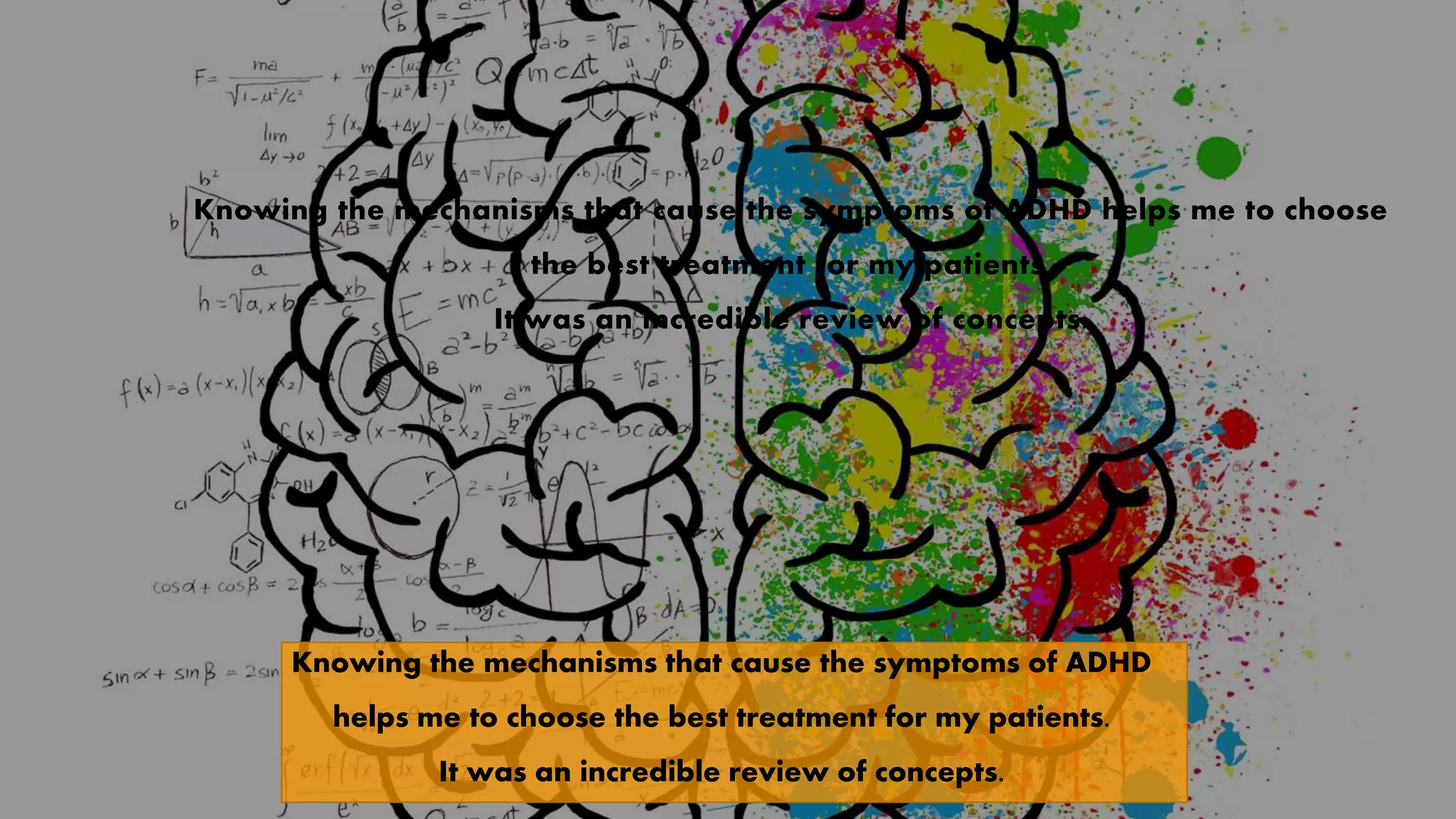 Neurobiology of attention deficit hyperactivity disorder | PPTX
