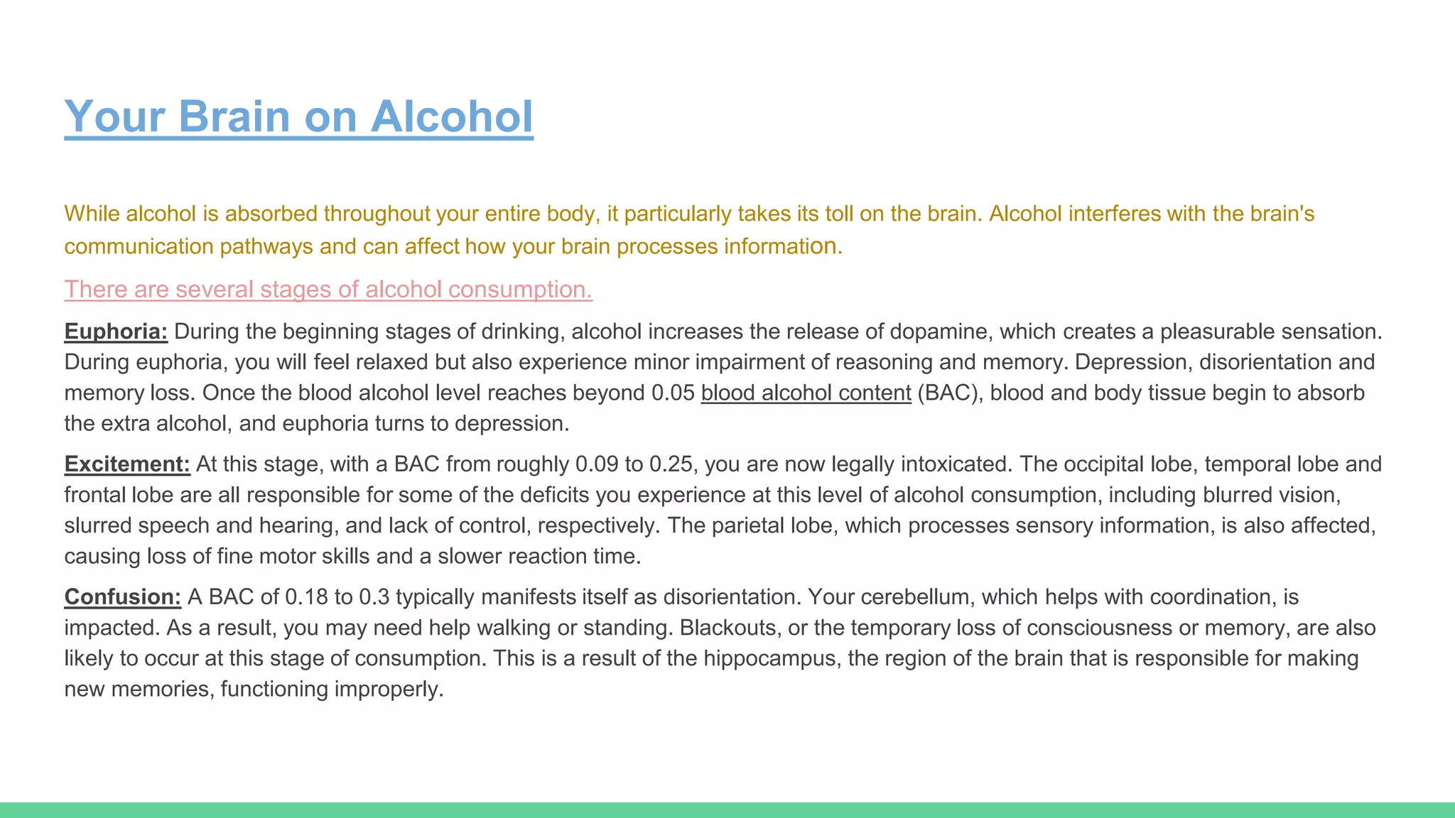 Neurobiology of Drinking | PPTX