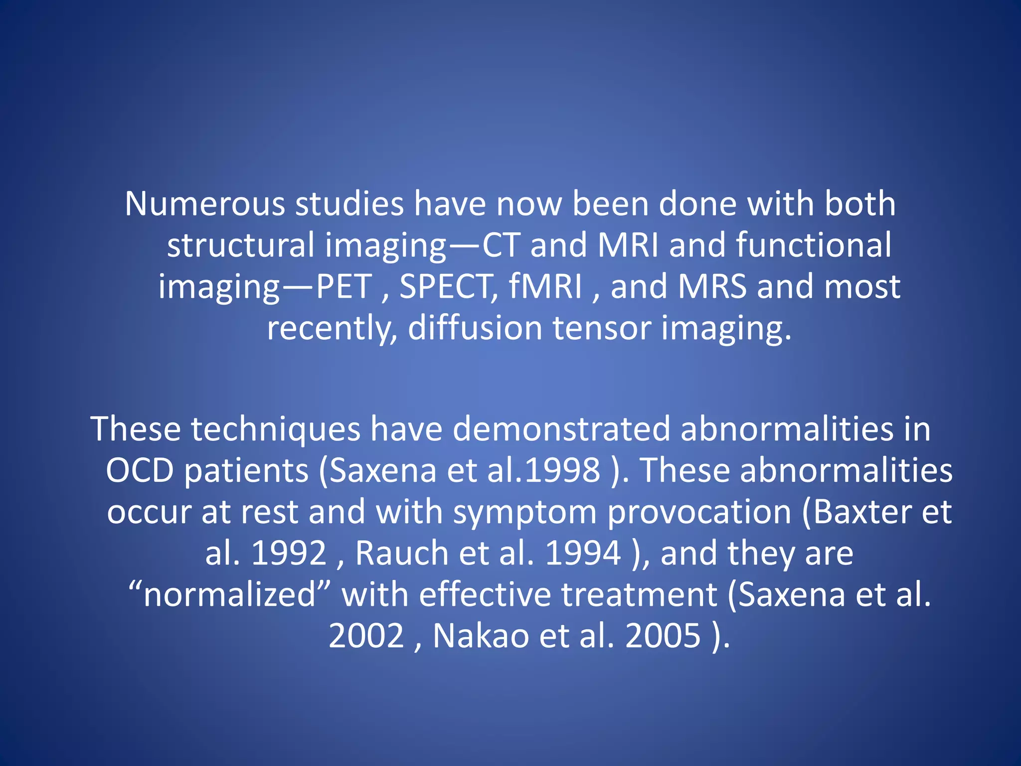 Neurobiology of OCD | PPTX
