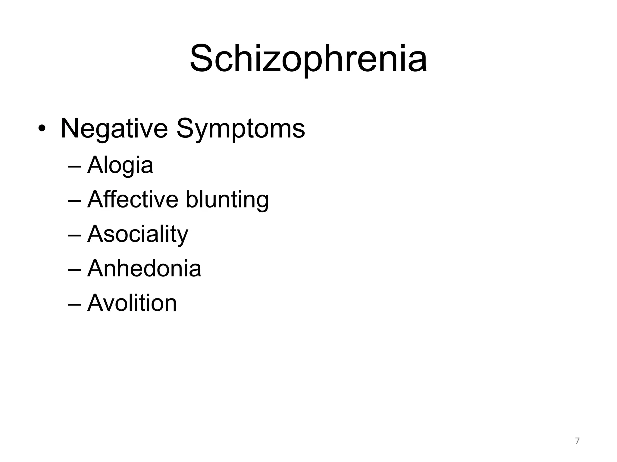 Neurobiology of schizophrenia | PPTX