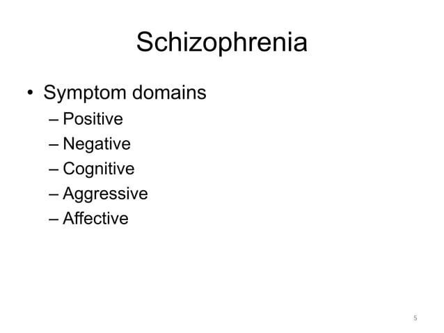 Neurobiology of schizophrenia | PPTX