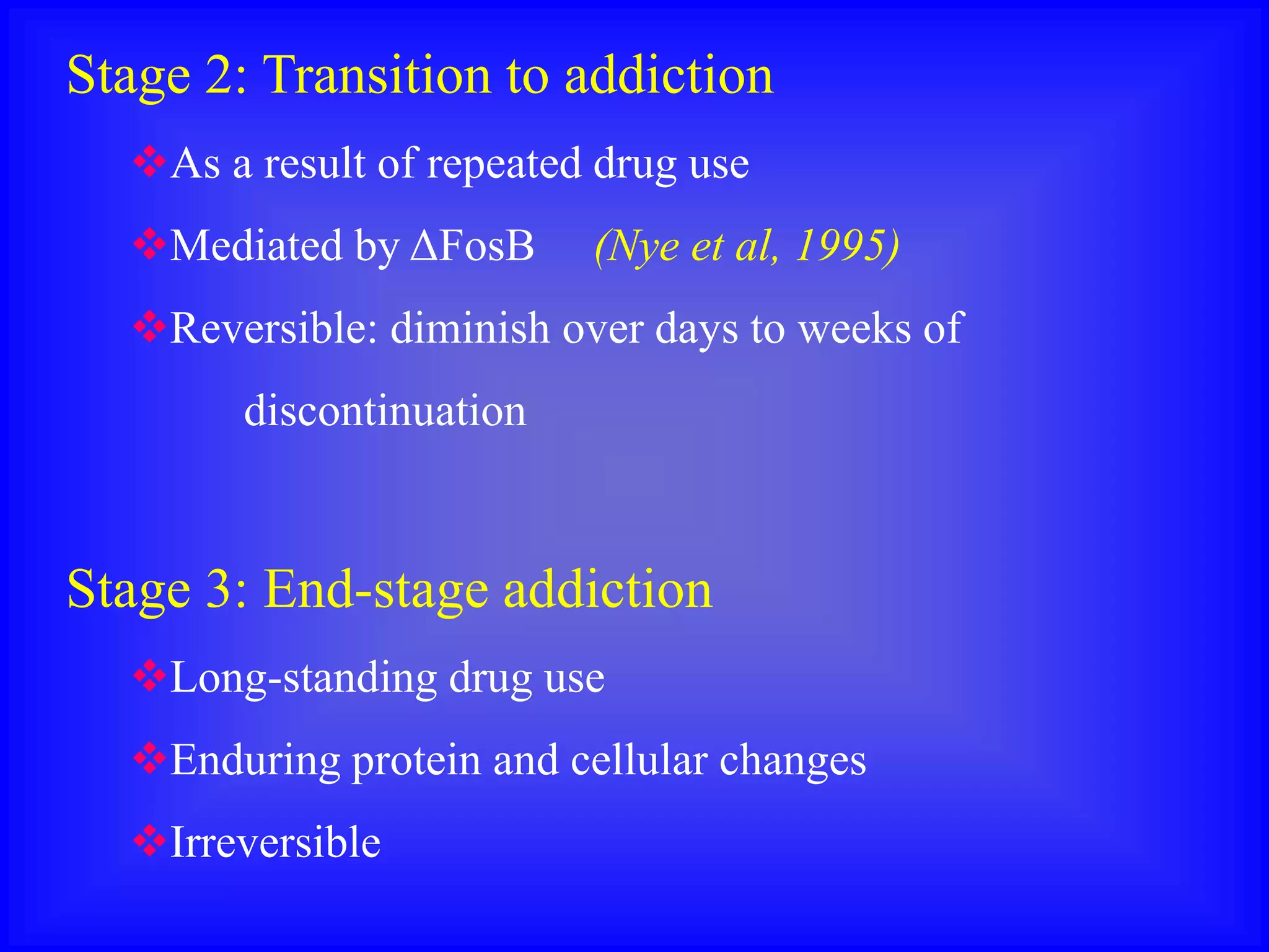 Neurobiology of substance dependence | PPTX