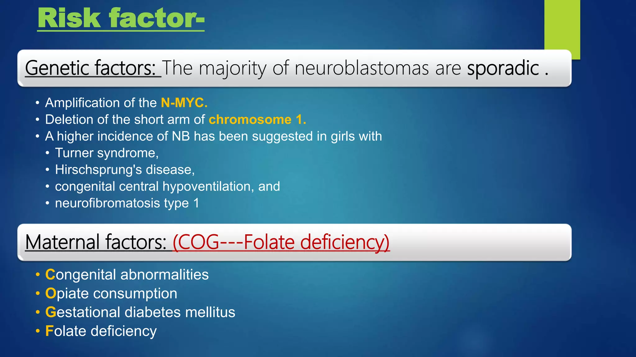 Neuroblastoma | PPTX