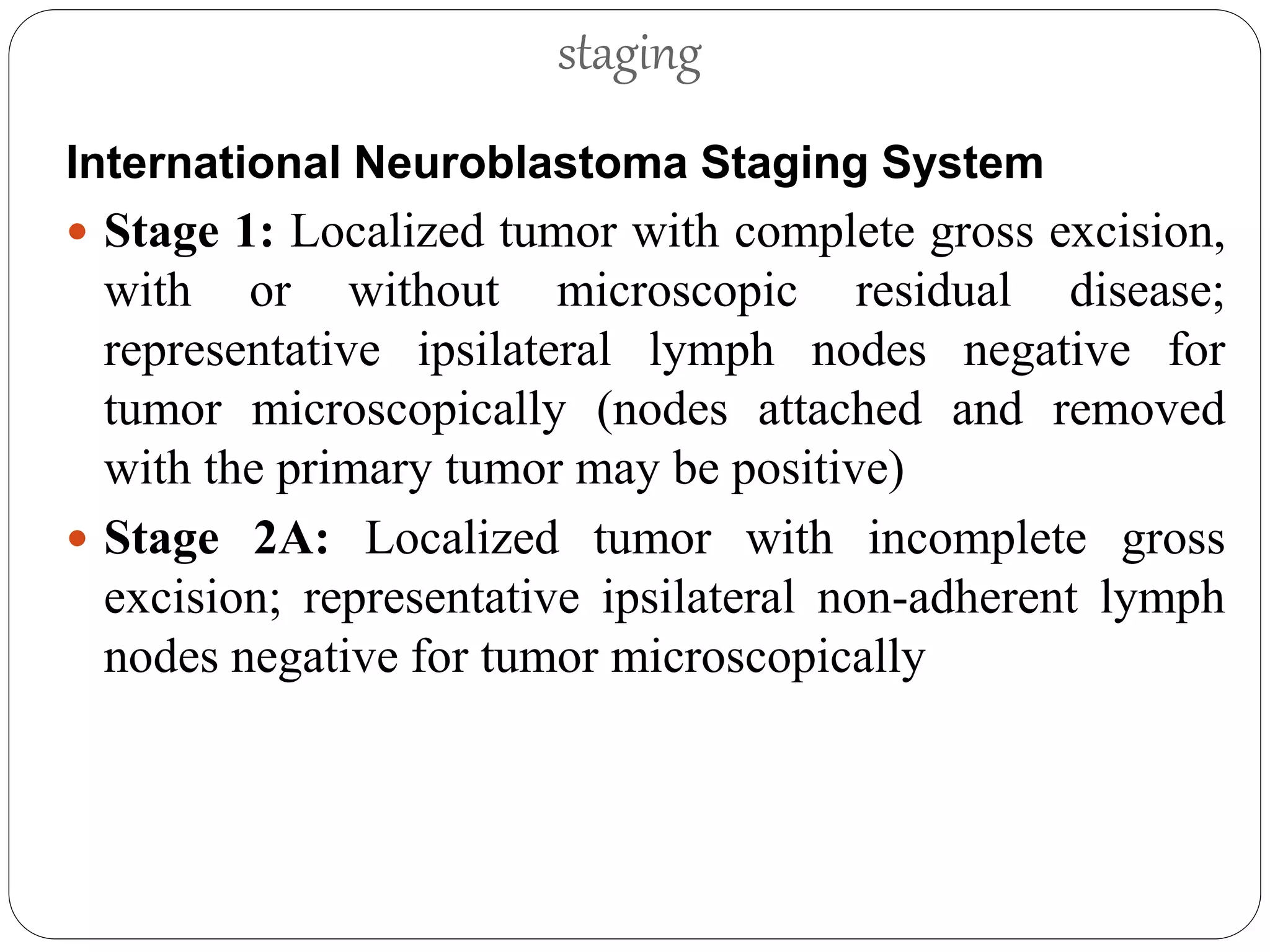 Neuroblastoma | PPTX