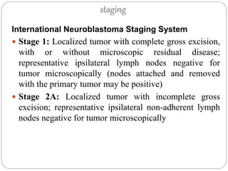 Neuroblastoma | PPTX
