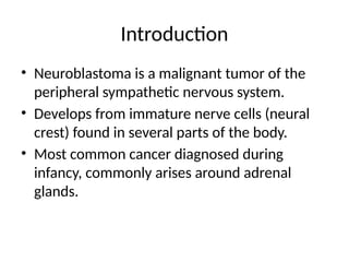 Neuroblastoma_Presentation classification and staging and treatment (1 ...