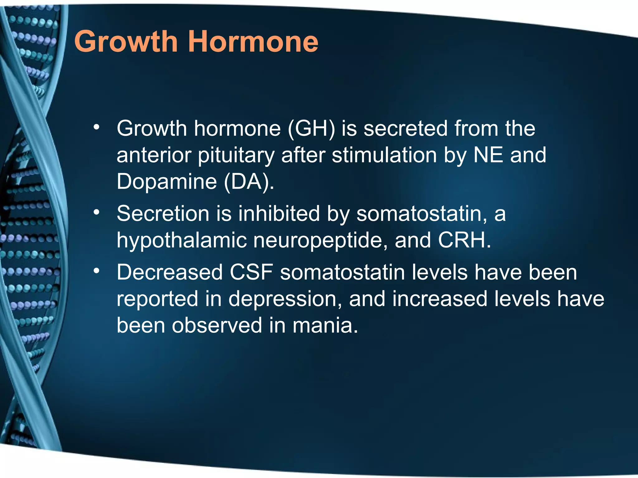 Neurochemical basis of mood disorders | PPT