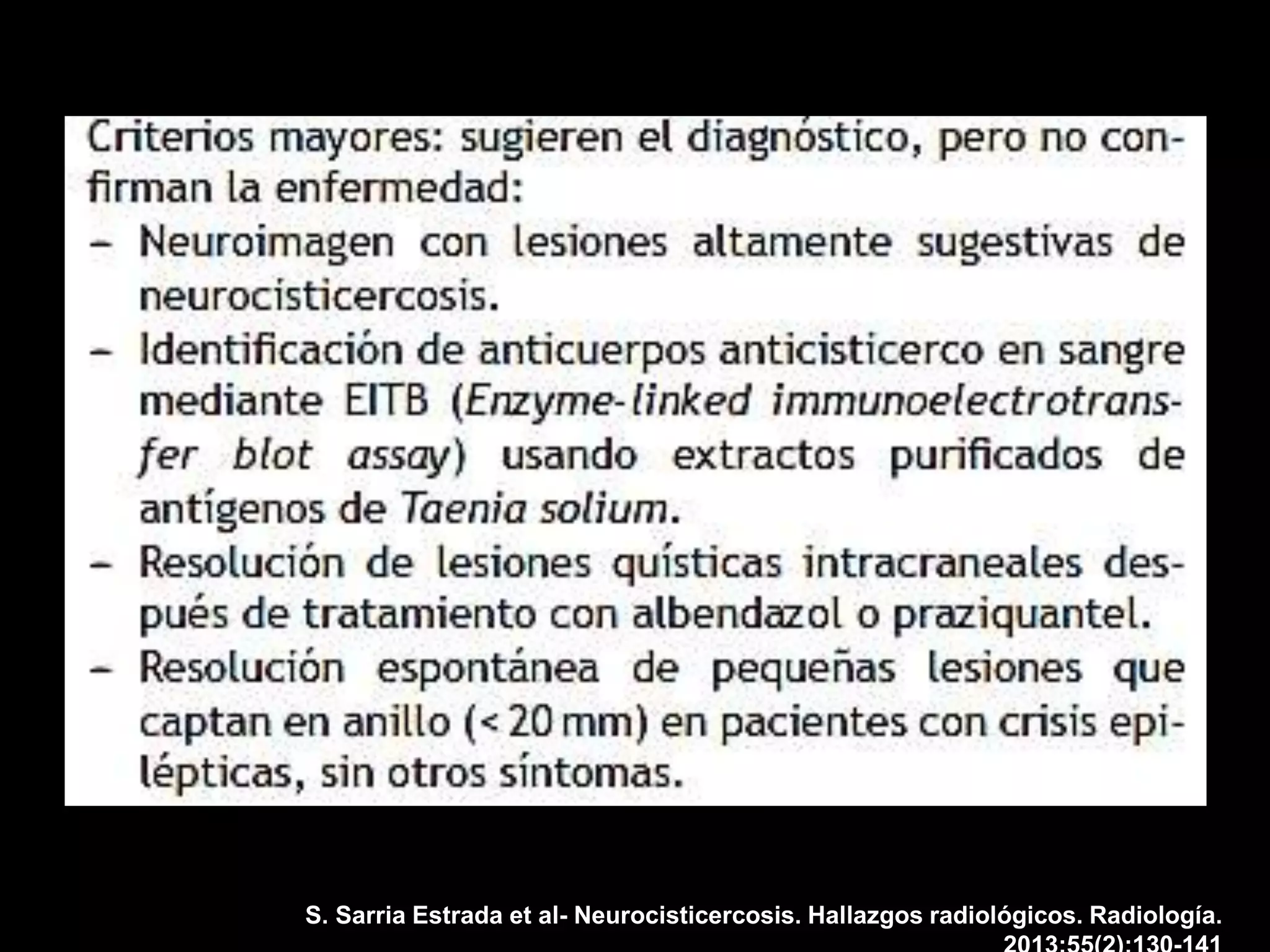 Neurocisticercosis | PPTX
