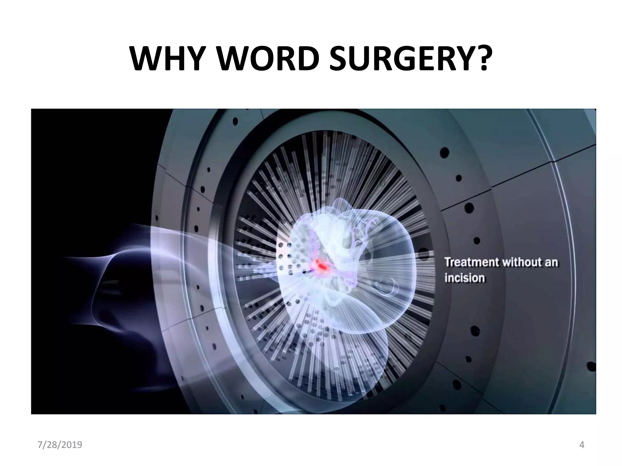 OVERVIEW OF SRS/SRT IN BRAIN TUMORS | PPTX