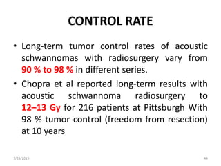 OVERVIEW OF SRS/SRT IN BRAIN TUMORS | PPTX