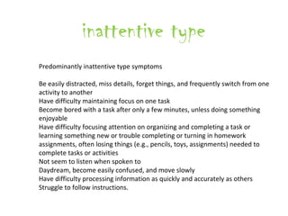 Neurocognitive and behavioral disorders in children | PPT