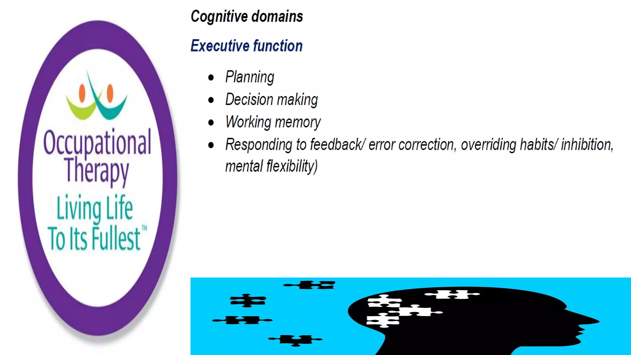 Neurocognitive Domains and Dementia | PPTX