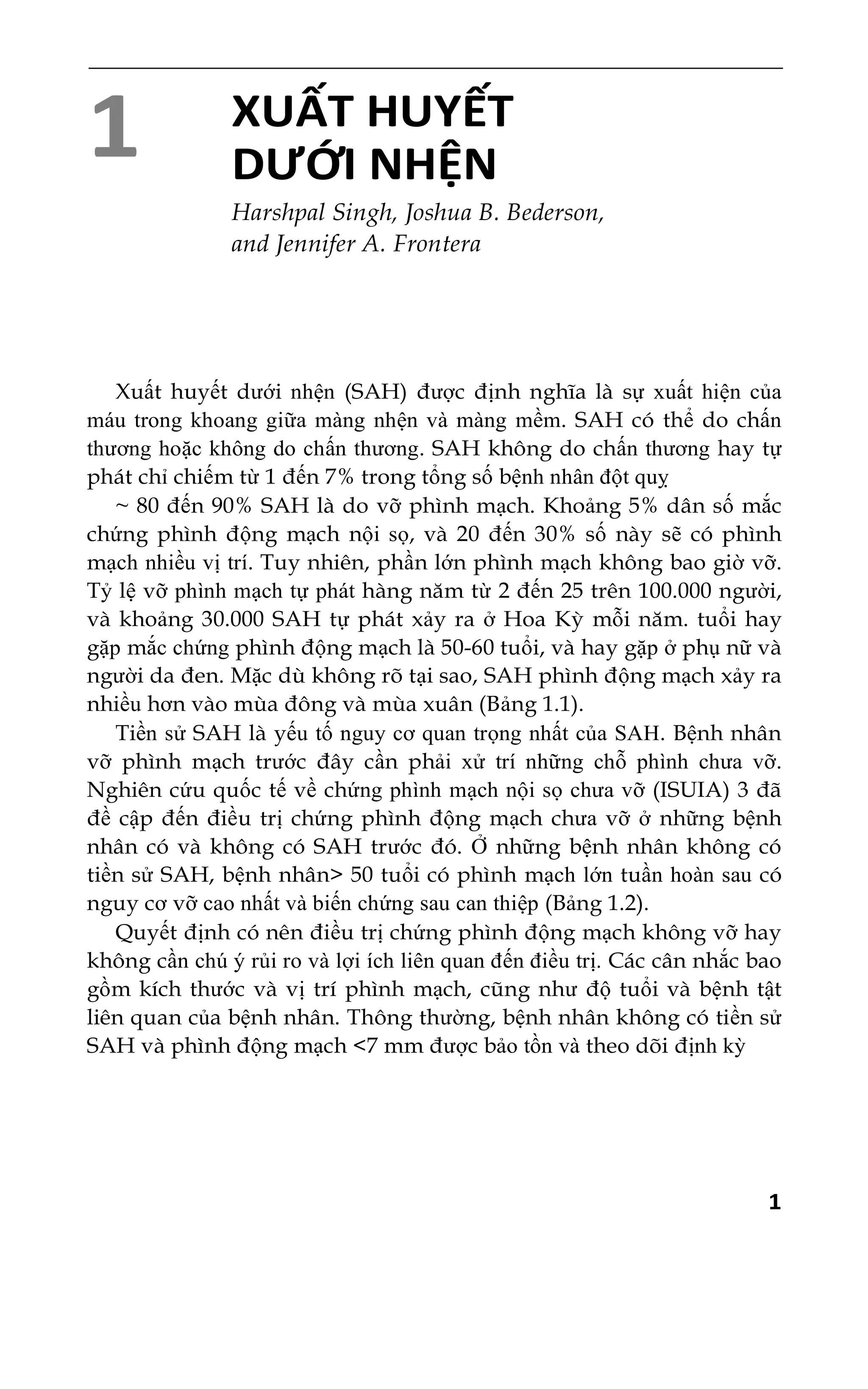 Xuất huyết dưới nhện | PDF