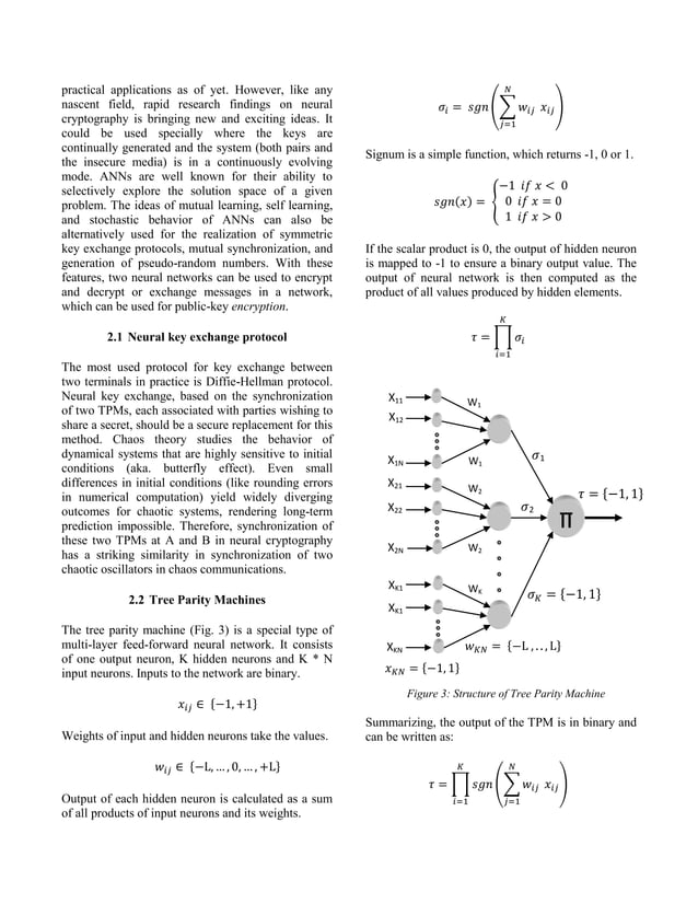 NeuroCrypto: C++ Implementation of Neural Cryptography with Rijndael Cipher | PDF