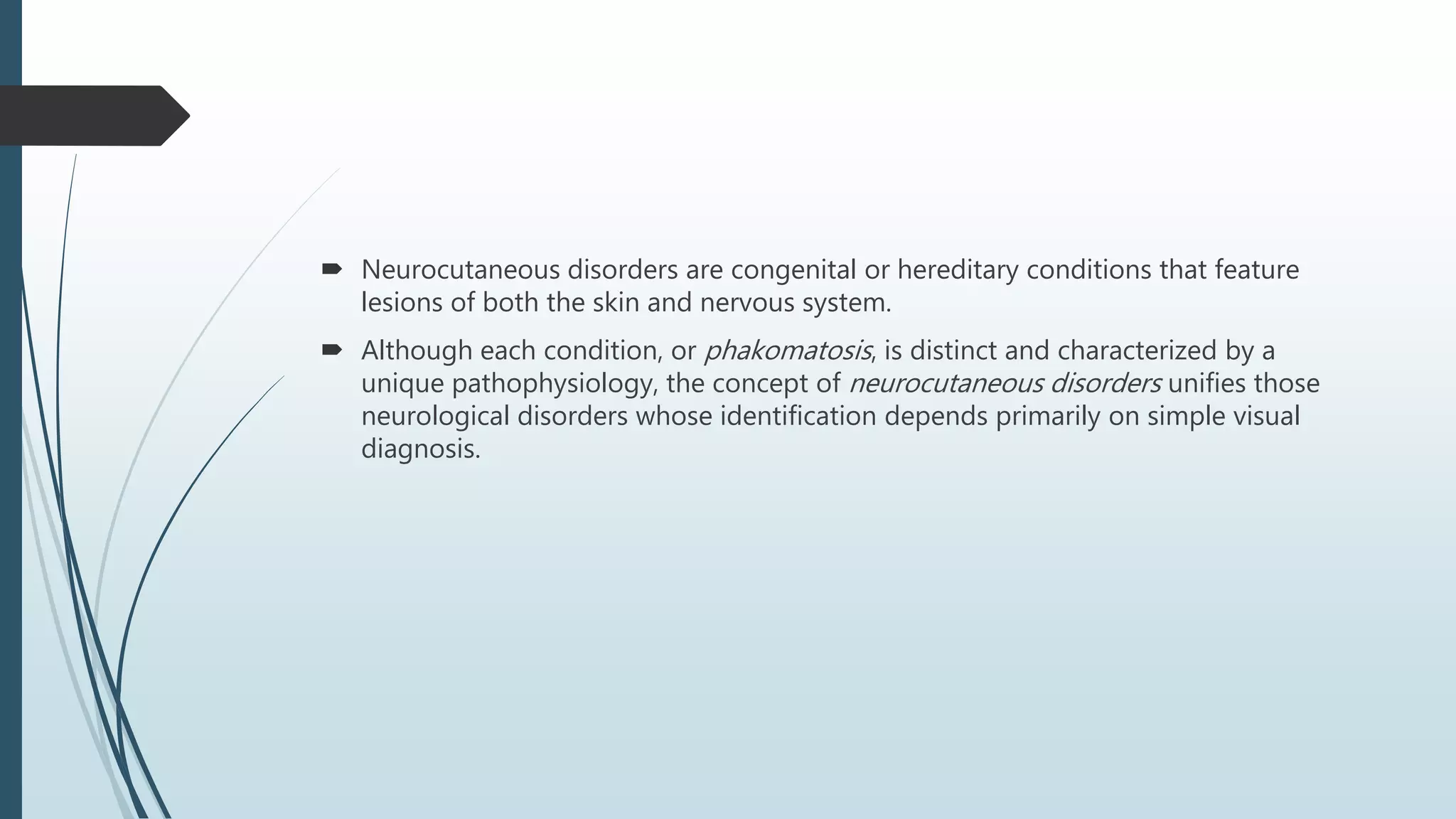 Neurocutaneous markers ..by dr shiv kumar saini | PPTX