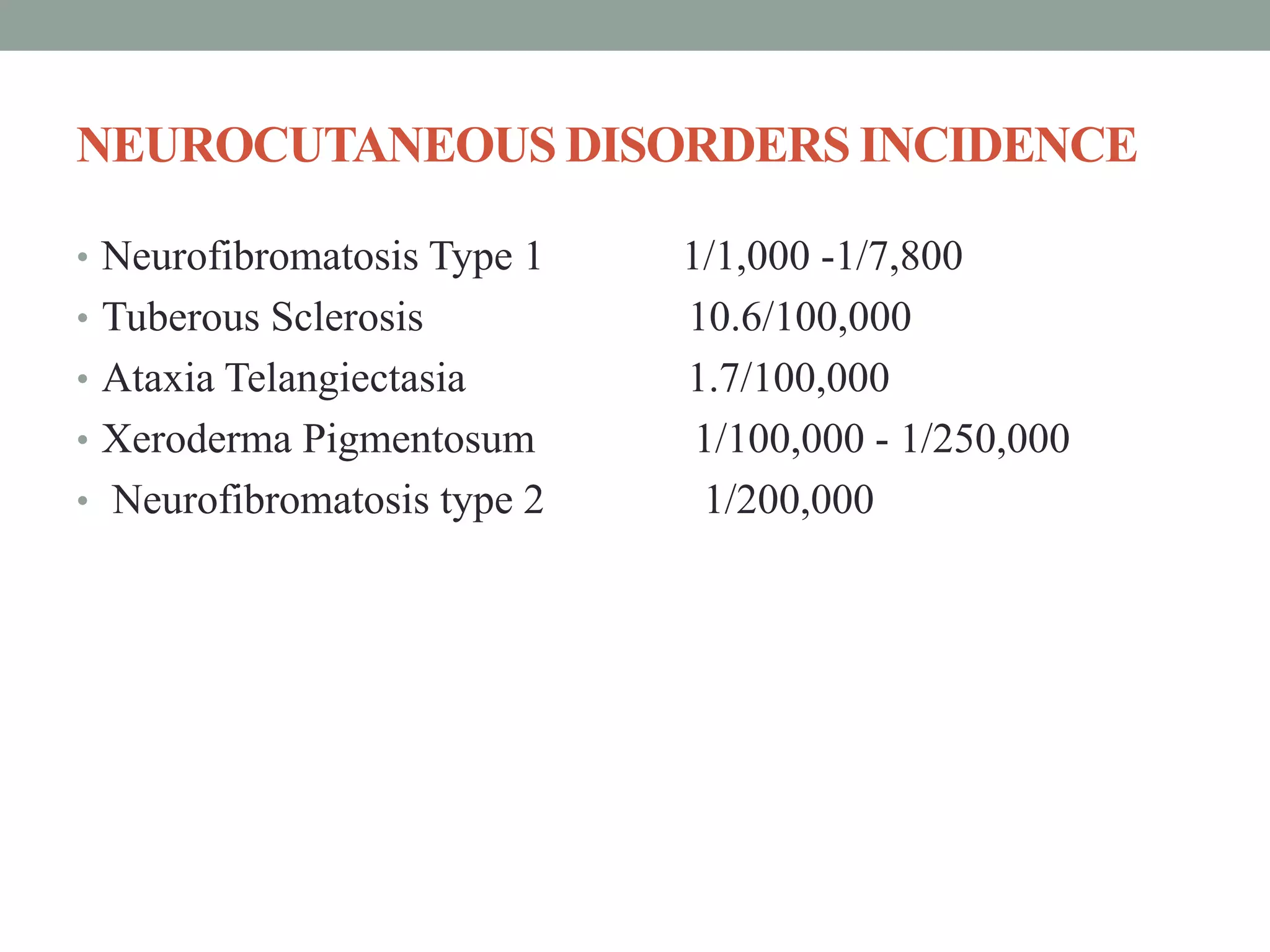 Neurocutaneous syndrome | PPTX