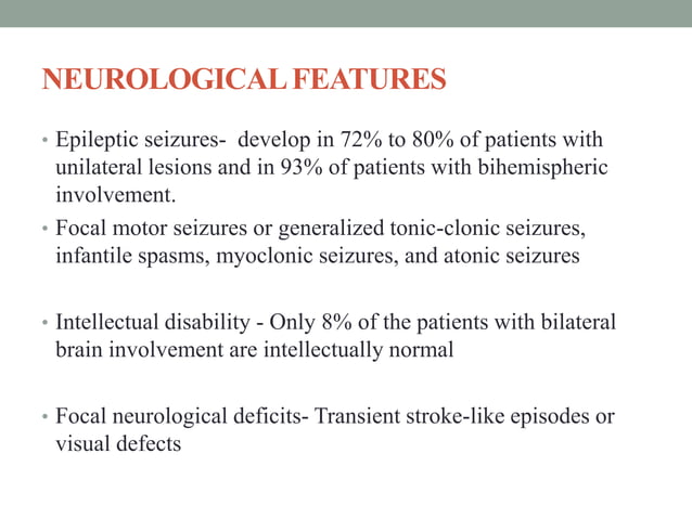 Neurocutaneous syndrome | PPTX | Skin and Dermatology | Diseases and ...