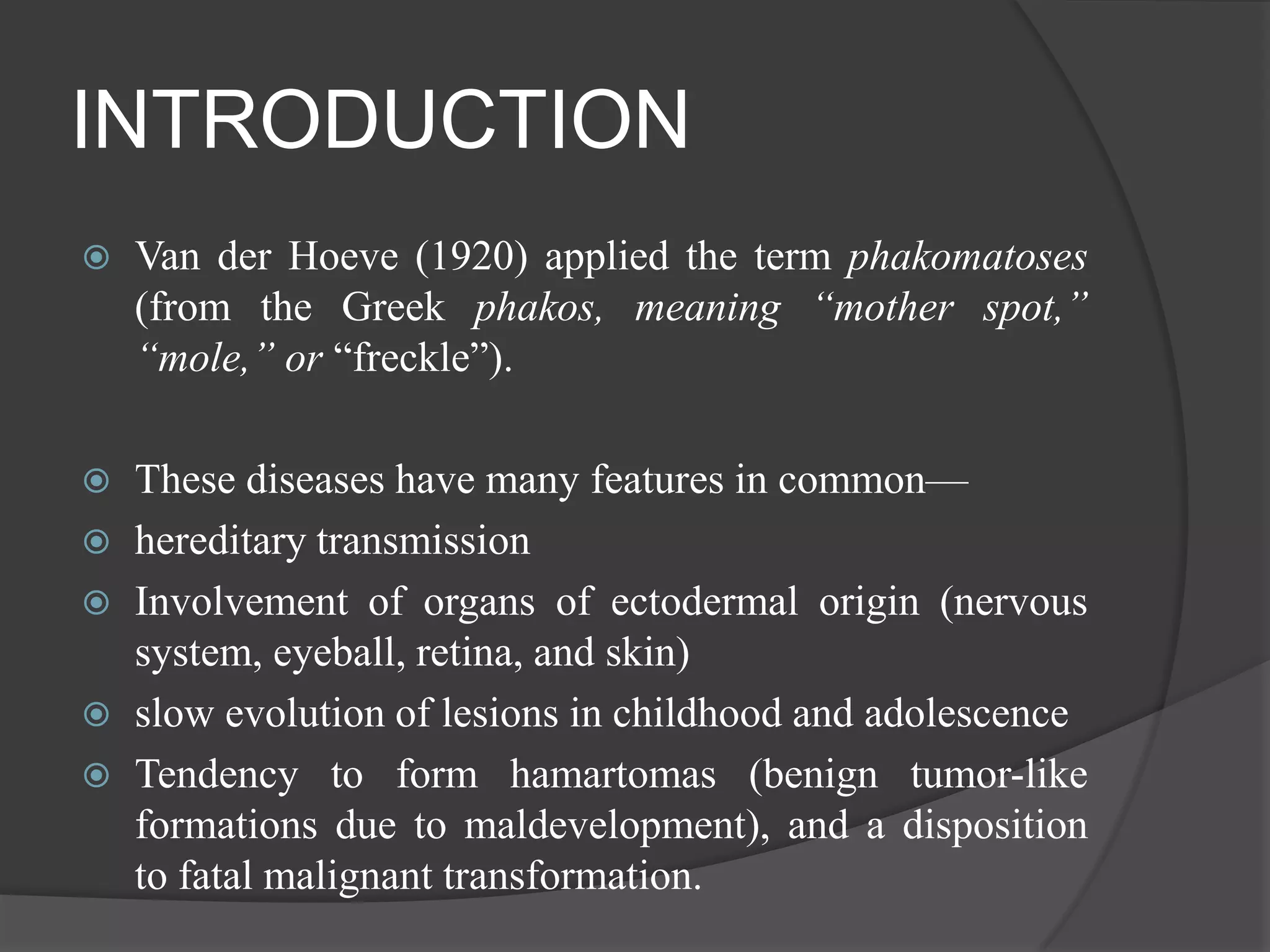 Neurocutaneous syndromes | PPTX