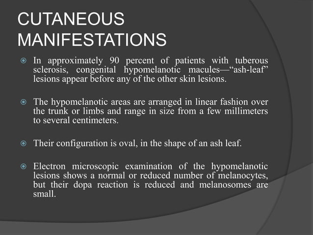 Neurocutaneous syndromes | PPTX