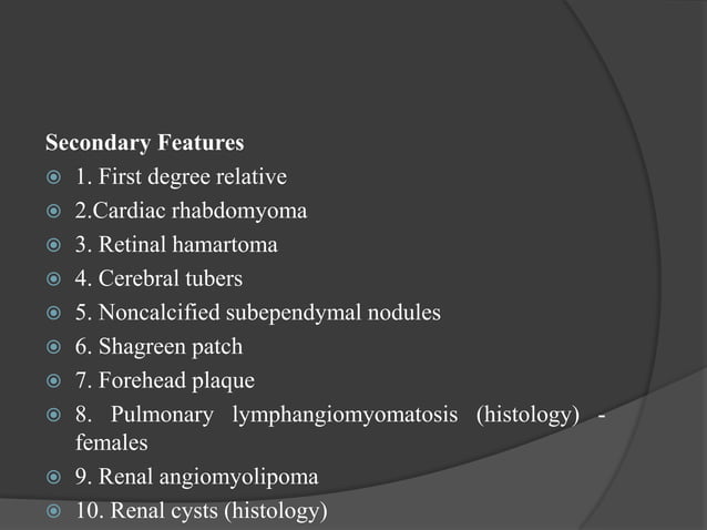 Neurocutaneous syndromes | PPTX
