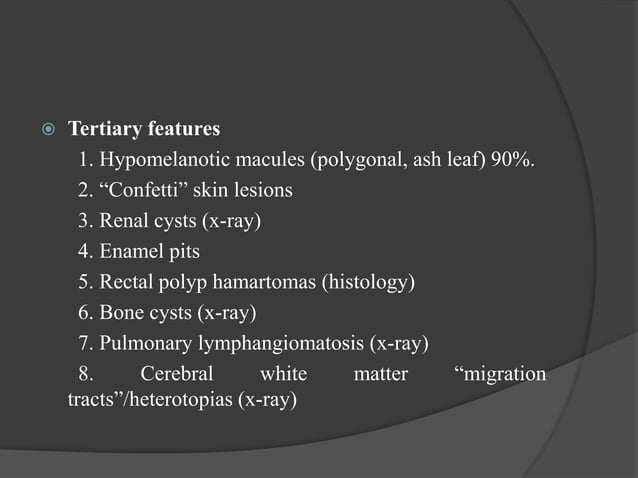 Neurocutaneous syndromes | PPTX