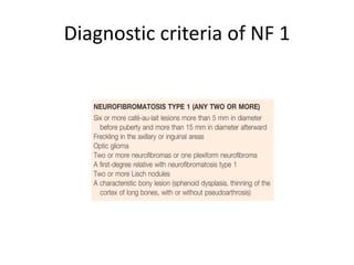 Neurocutaneous syndromes | PPTX