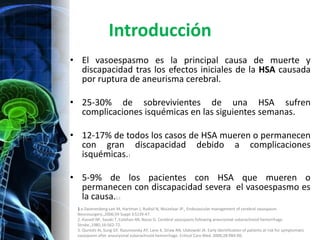 Neurocx vasoespasmo | PDF