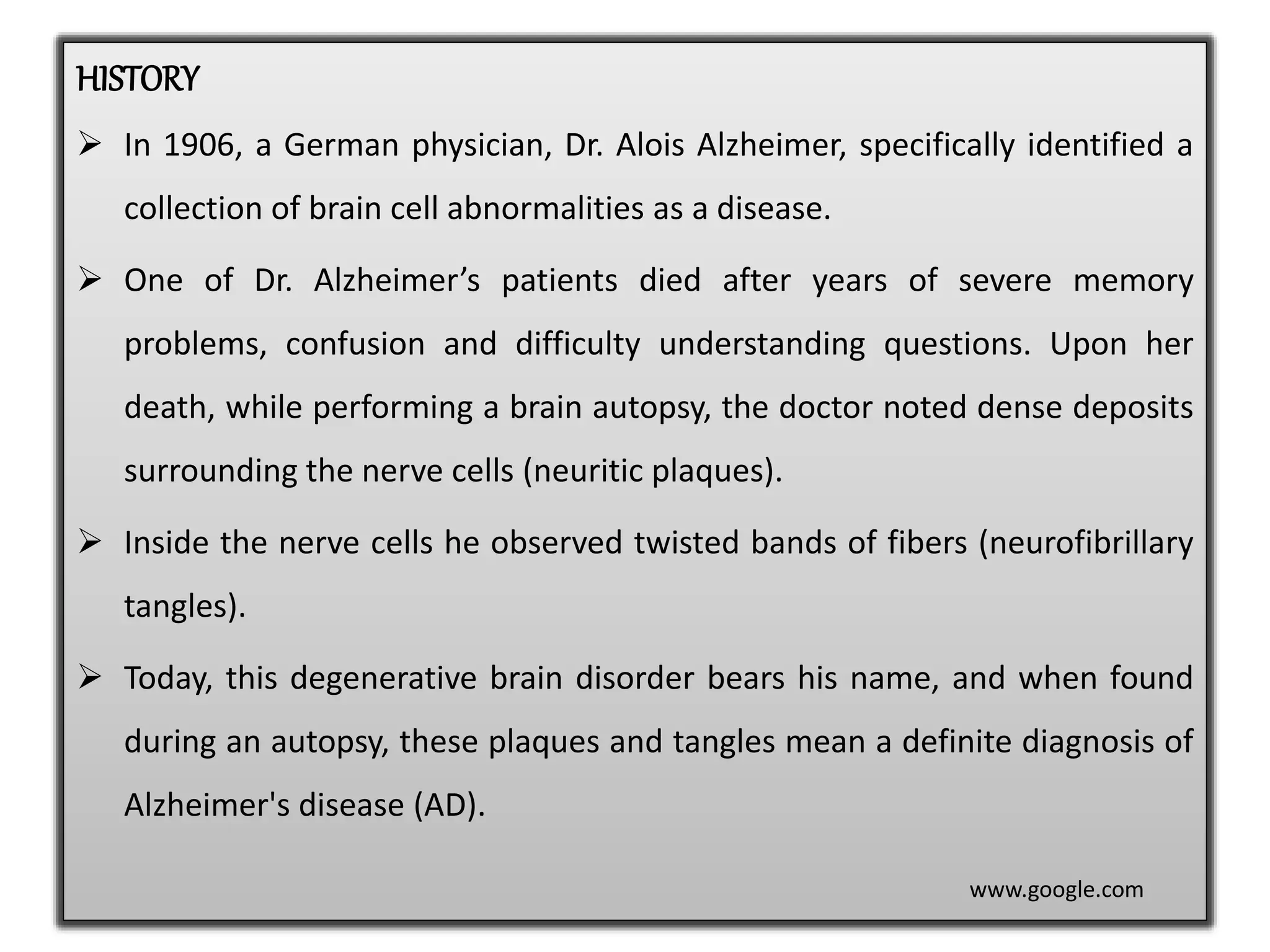 Neurodegeneration ppt | PPTX