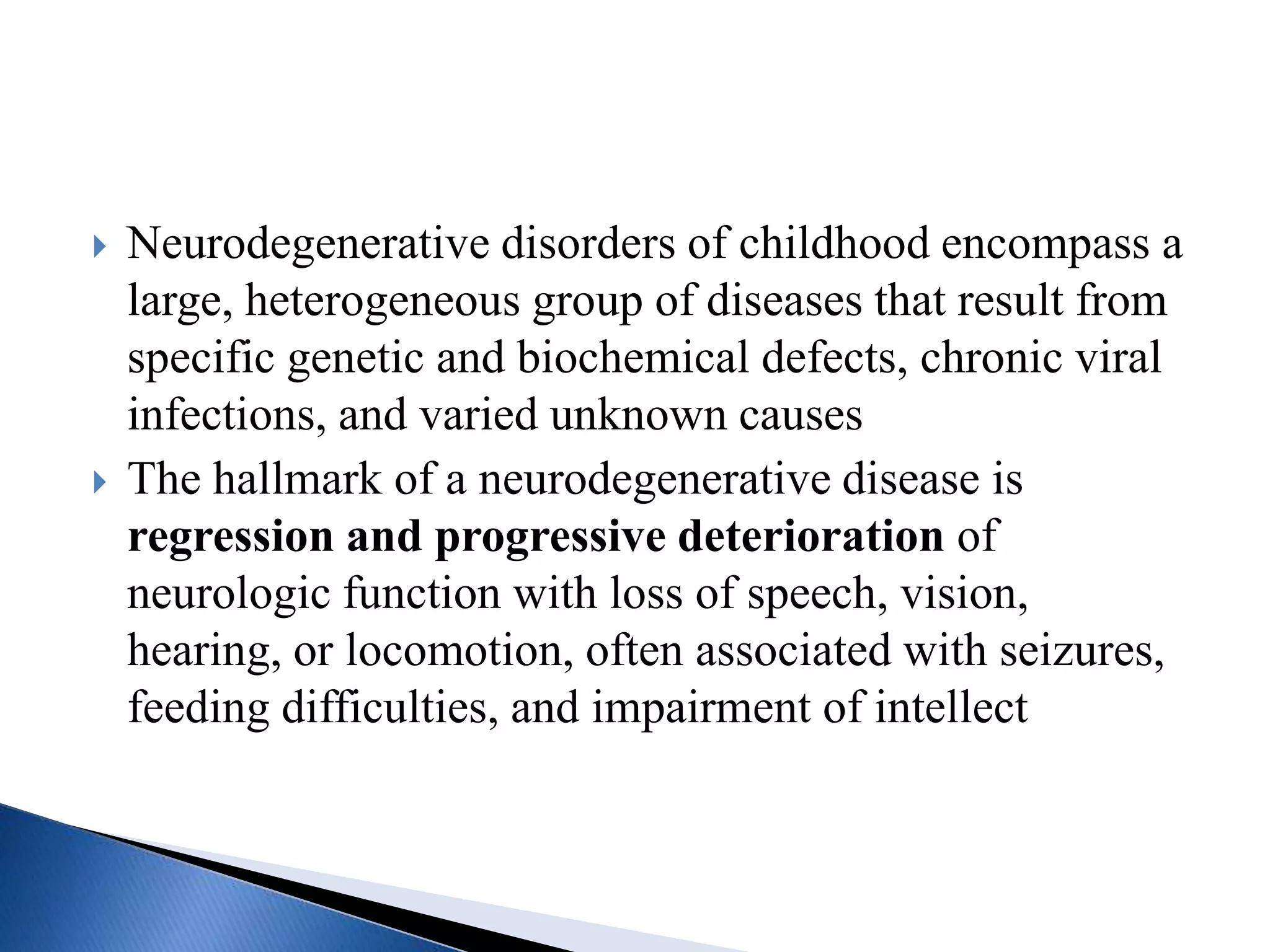 Neurodegenerative disorder | PPTX